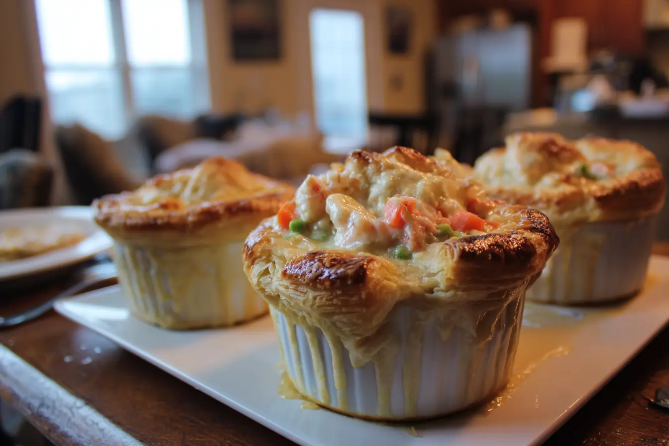 Easy Lobster Pot Pie (Creamy Filling, Flaky Top)